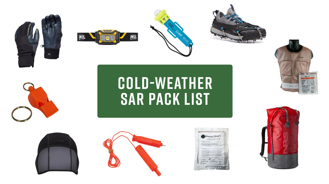 Cold-Weather SAR Pack List – Coast Ropes and Rescue