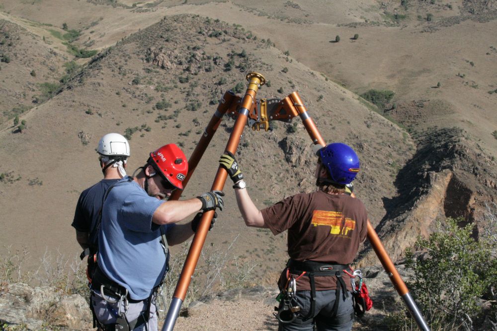 Terradaptor TERRADAPTOR™ TRIPOD SYSTEM Canada – Coast Ropes and Rescue