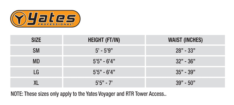 Yates Gear VOYAGER RIGGERS 380R Canada – Coast Ropes and Rescue